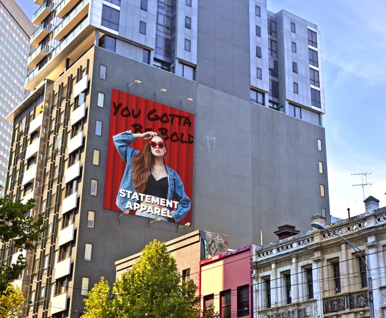 Prints, Large Building Side Ads - SL Diversified Printing